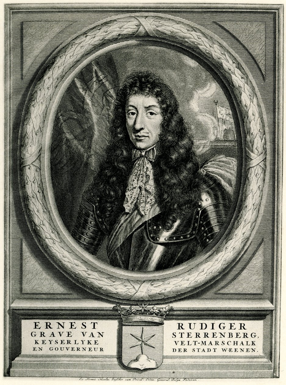 Ernst Rüdiger Count of Starhemberg by German School