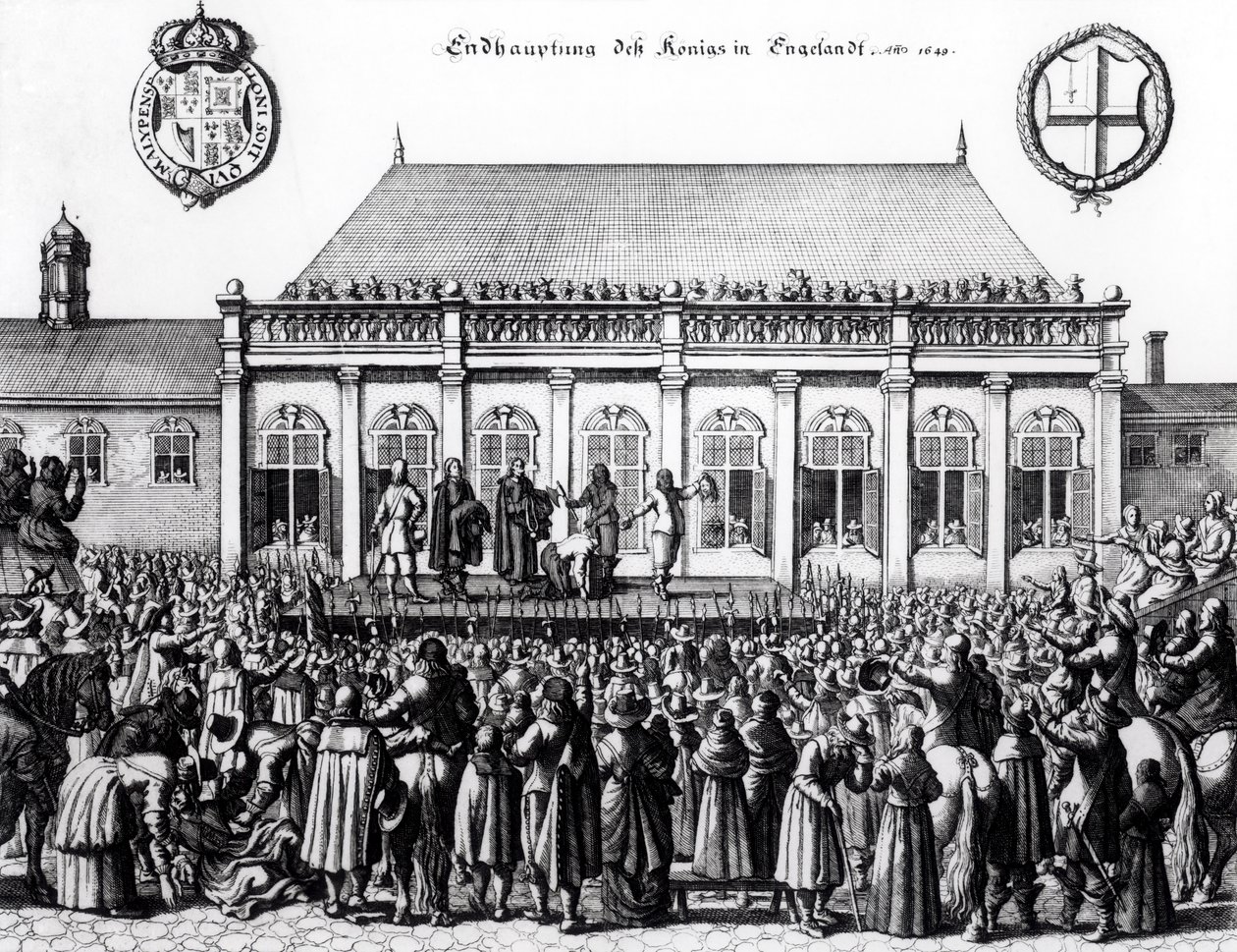 Execution of Charles I at Whitehall, January 30th 1649