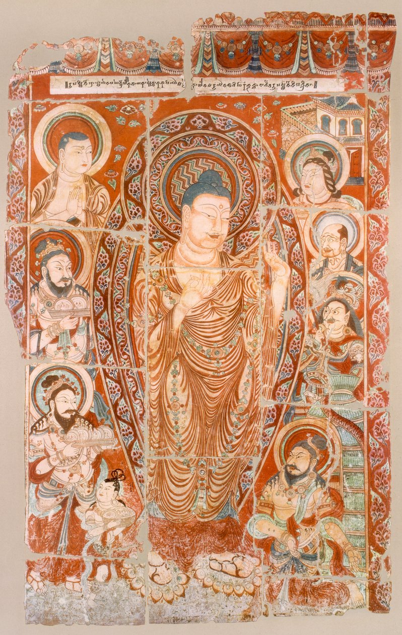 Facsimile of Cave Temple Paintings Now in the Koeniglichen Museum ...
