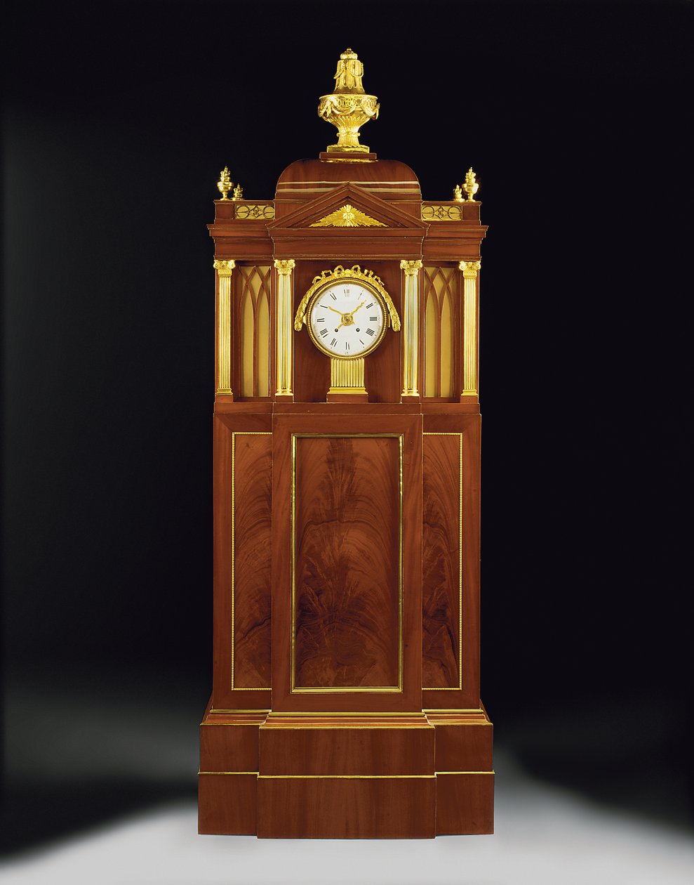 Musical organ clock, late 18th century by German School