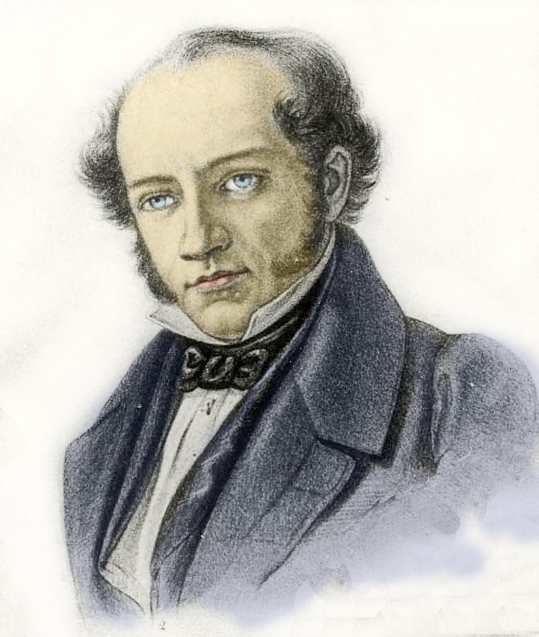 Portrait of Jacob Grimm, 1837 by German School