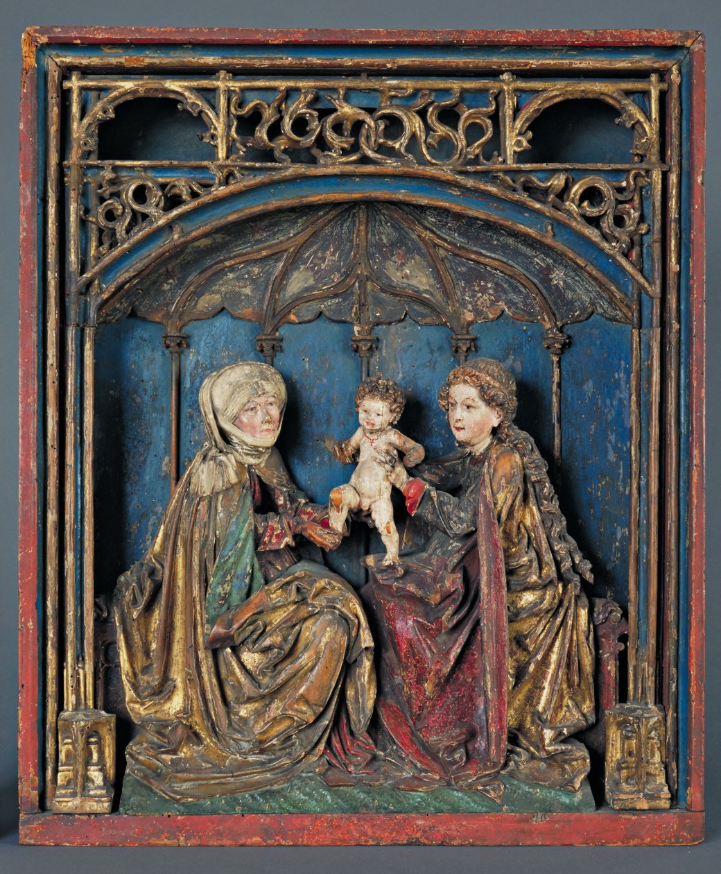 St. Anne, Mary and the Christ Child (Anna Selbdrift) Upper Rhine