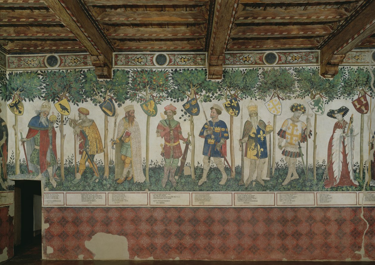 The Nine Worthies and the Nine Worthy Women (detail)