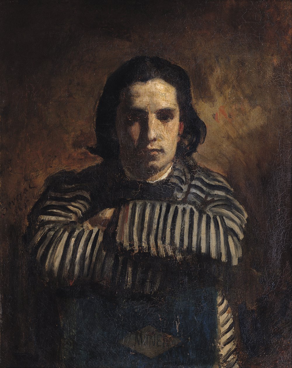 Portrait of Claude Monet, 1865