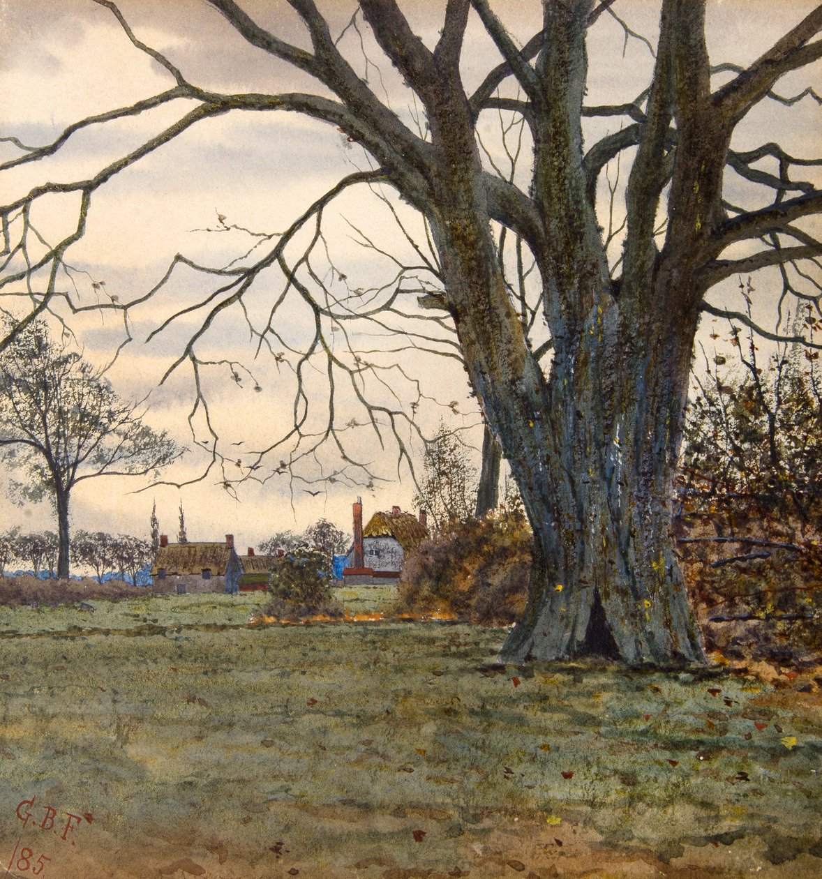 The Ancient Tree by Gilbert Baird Fraser: Fine art print