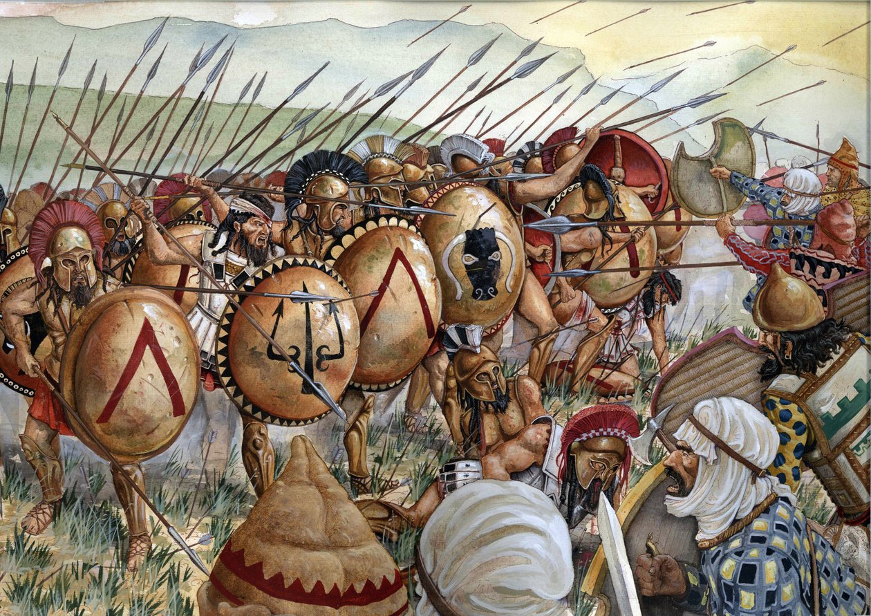 Battle of Thermopylae: Spartan army led by Leonidas I against the ...