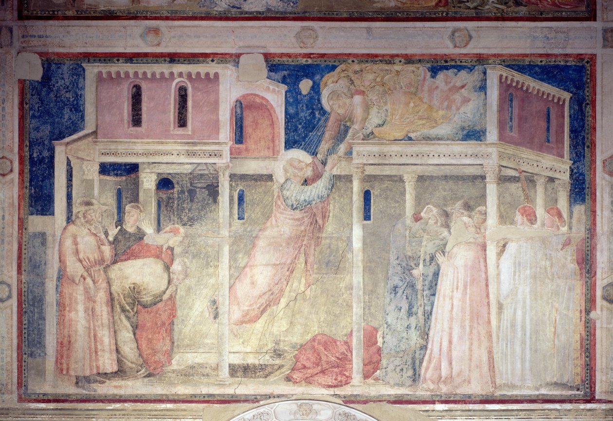The Ascension of St. John the Evangelist, from the Peruzzi Chapel
