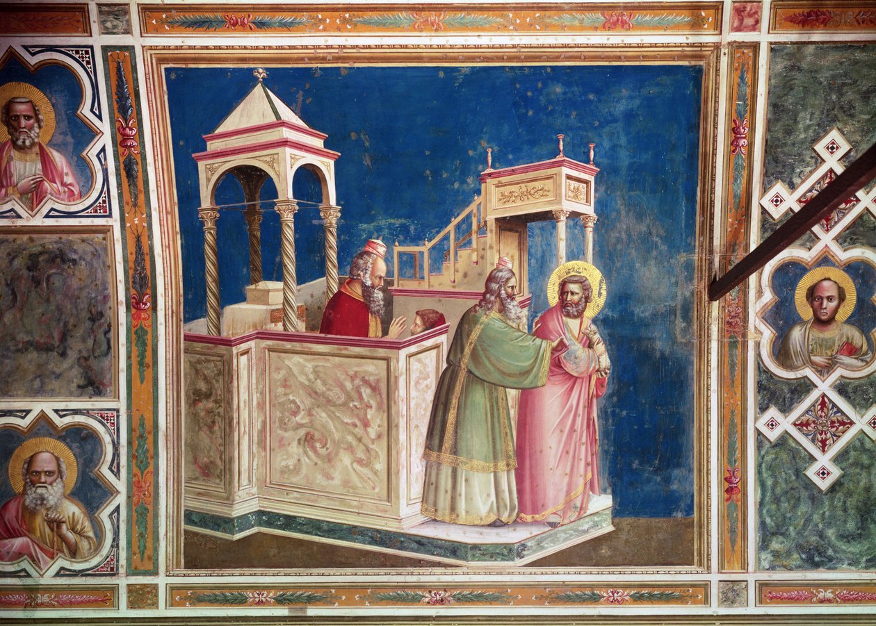 The Expulsion of Joachim from the Temple, c.1305
