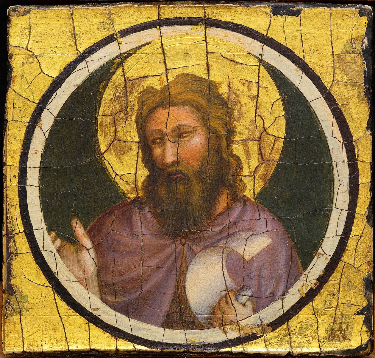 Saint John the Baptist by Giotto di Bondone