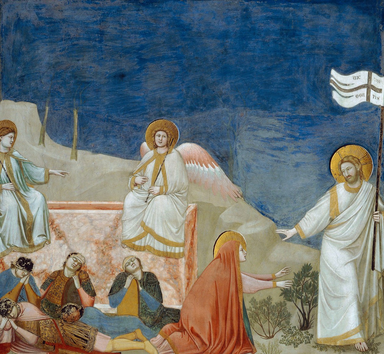 The Resurrection of Christ (detail) by Giotto (c.1266 1337)