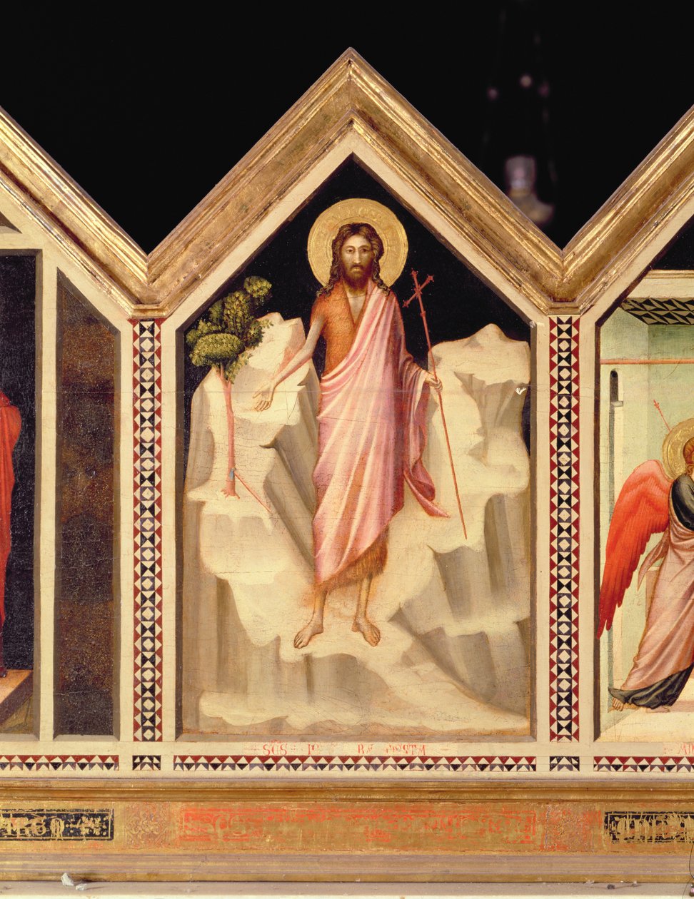 St. John the Baptist, from the St. Reparata Polyptych (detail)