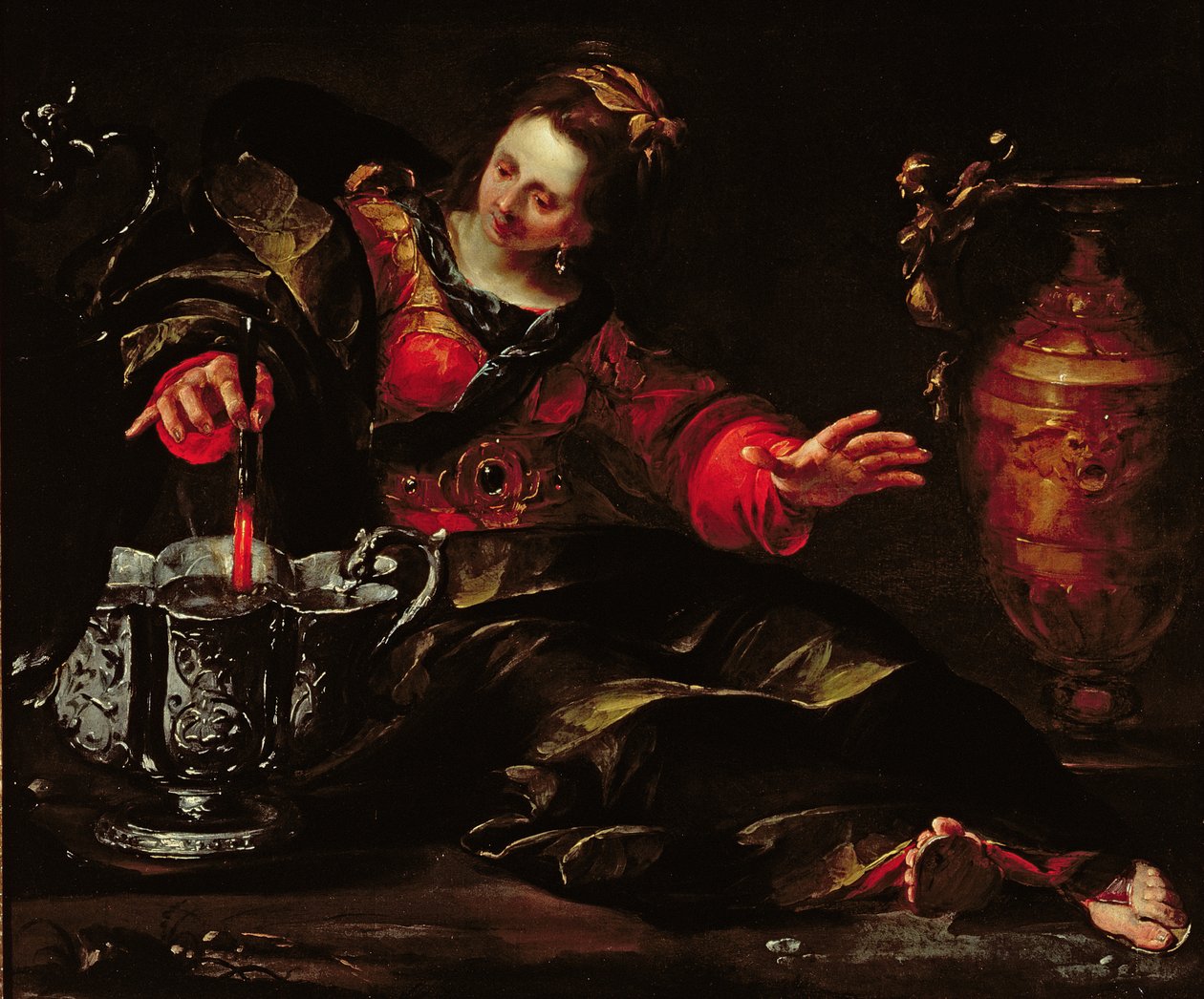 Circe Mulling Wine by Giovacchino Assereto: Fine art print