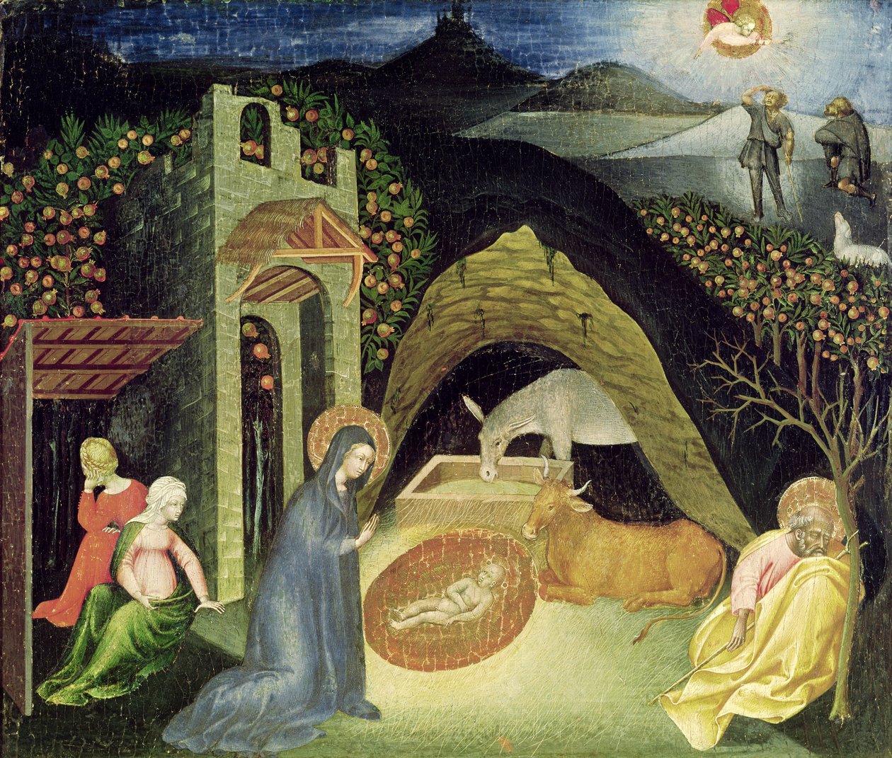 The Nativity by Giovanni di Paolo: Buy fine art print