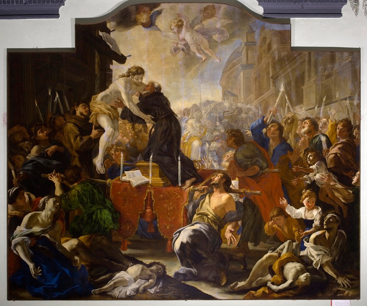 Jesus Crucified Detaches from the Cross