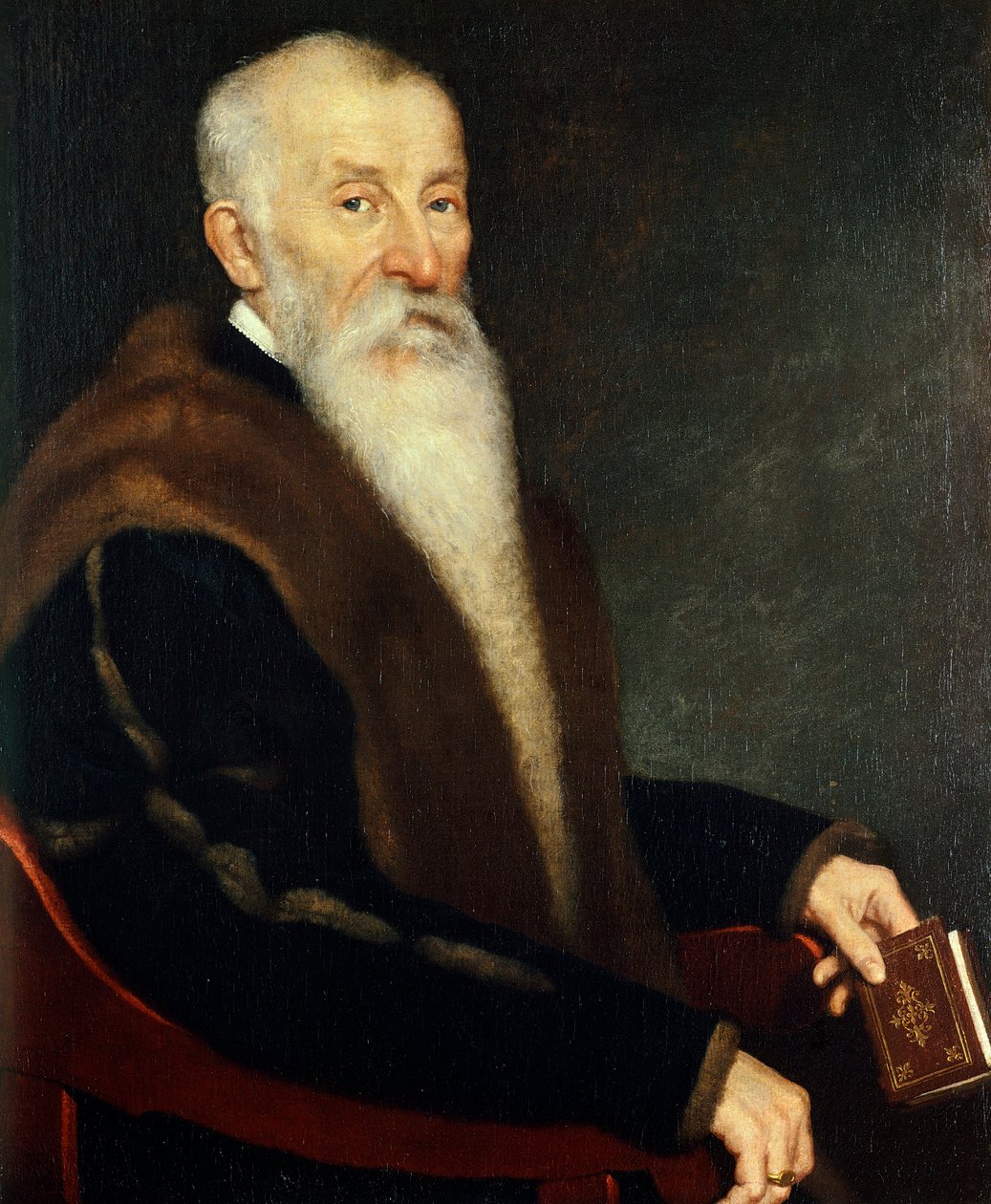 Portrait of Gerolamo Agosti, by Giovanni Battista Moroni