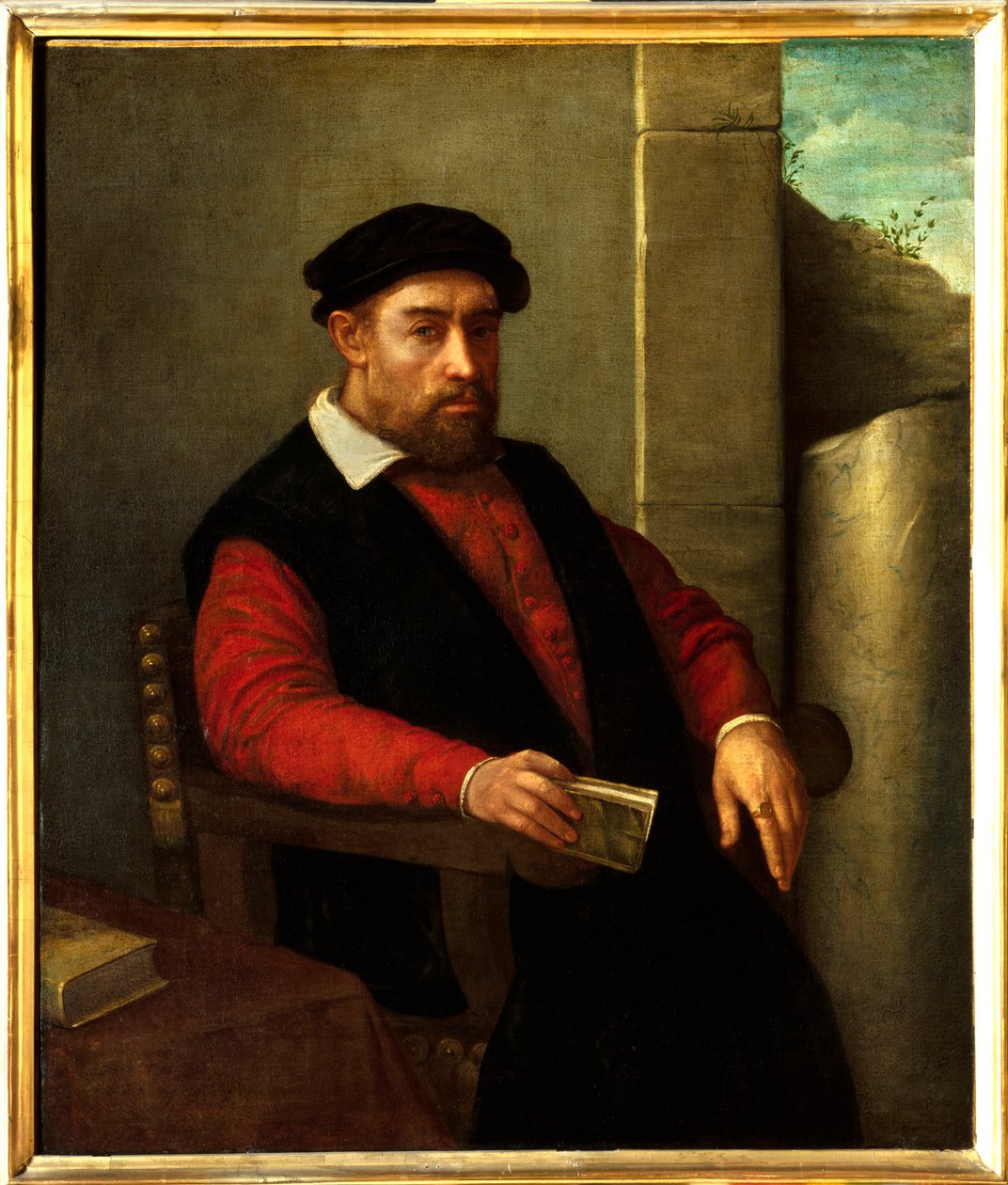 Presumed portrait of Francois Rabelais, French writer and doctor