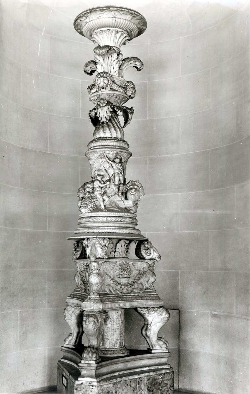 Candelabra Designed by Piranesi on the Basis of Roman Antique Pieces ...