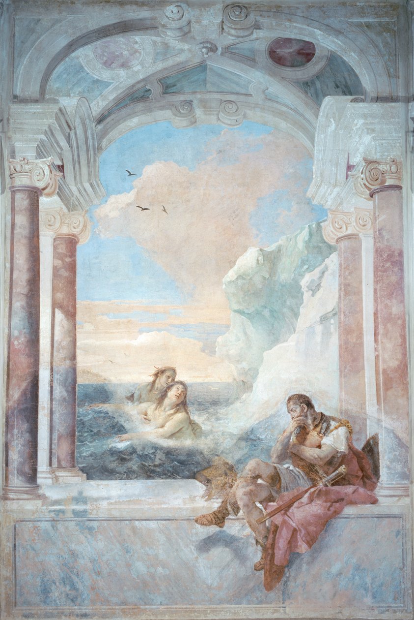 Achilles Consoled by His Mother, Thetis, from 'The Iliad' by Homer, 1757