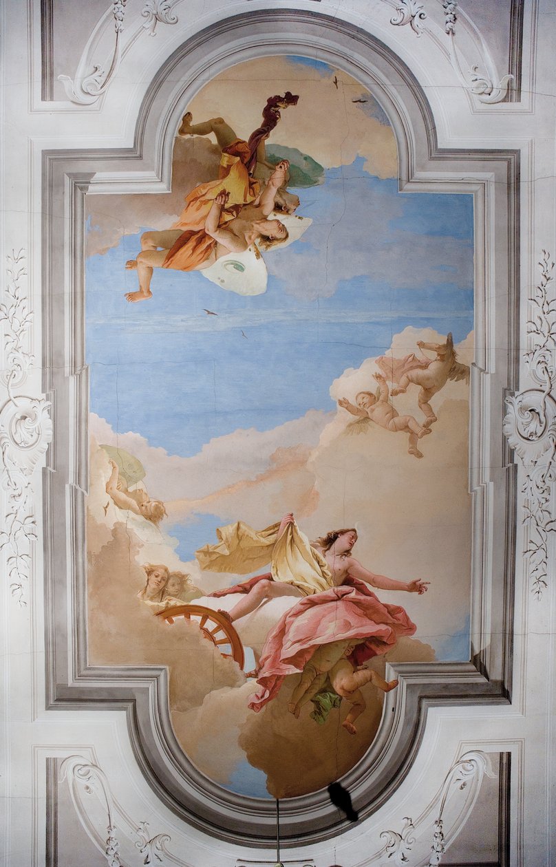 Ceiling of the Entrance Hall in the Palazzina