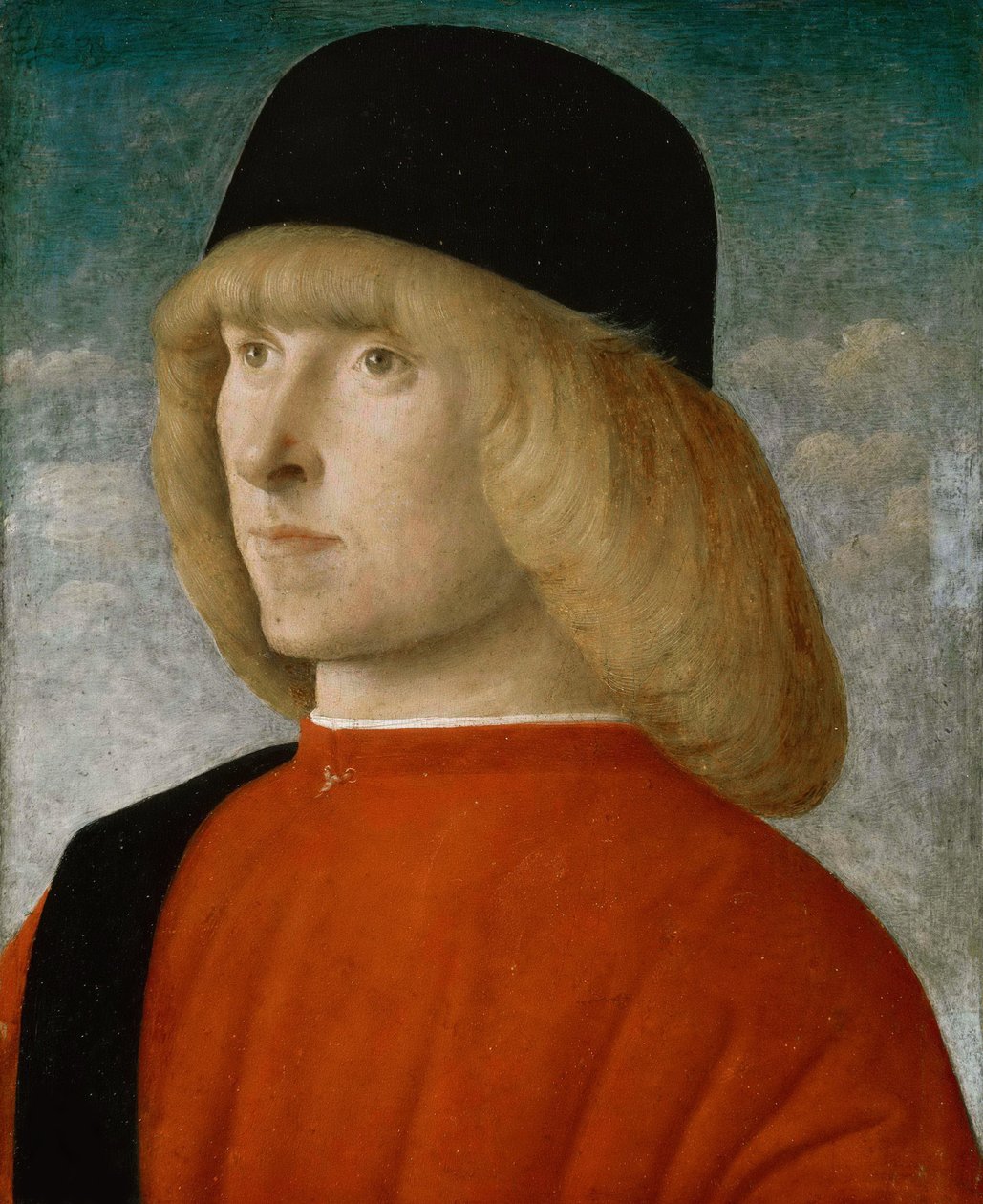 Portrait of a Young Senator by Giovanni Bellini