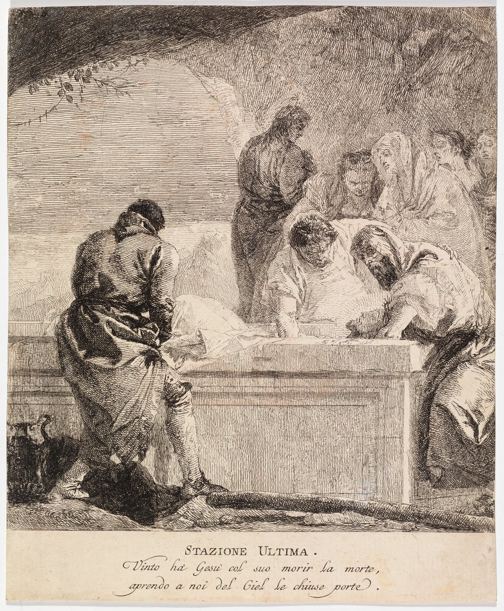 Via Crucis - Station XIV. Jesus is Laid in the Tomb