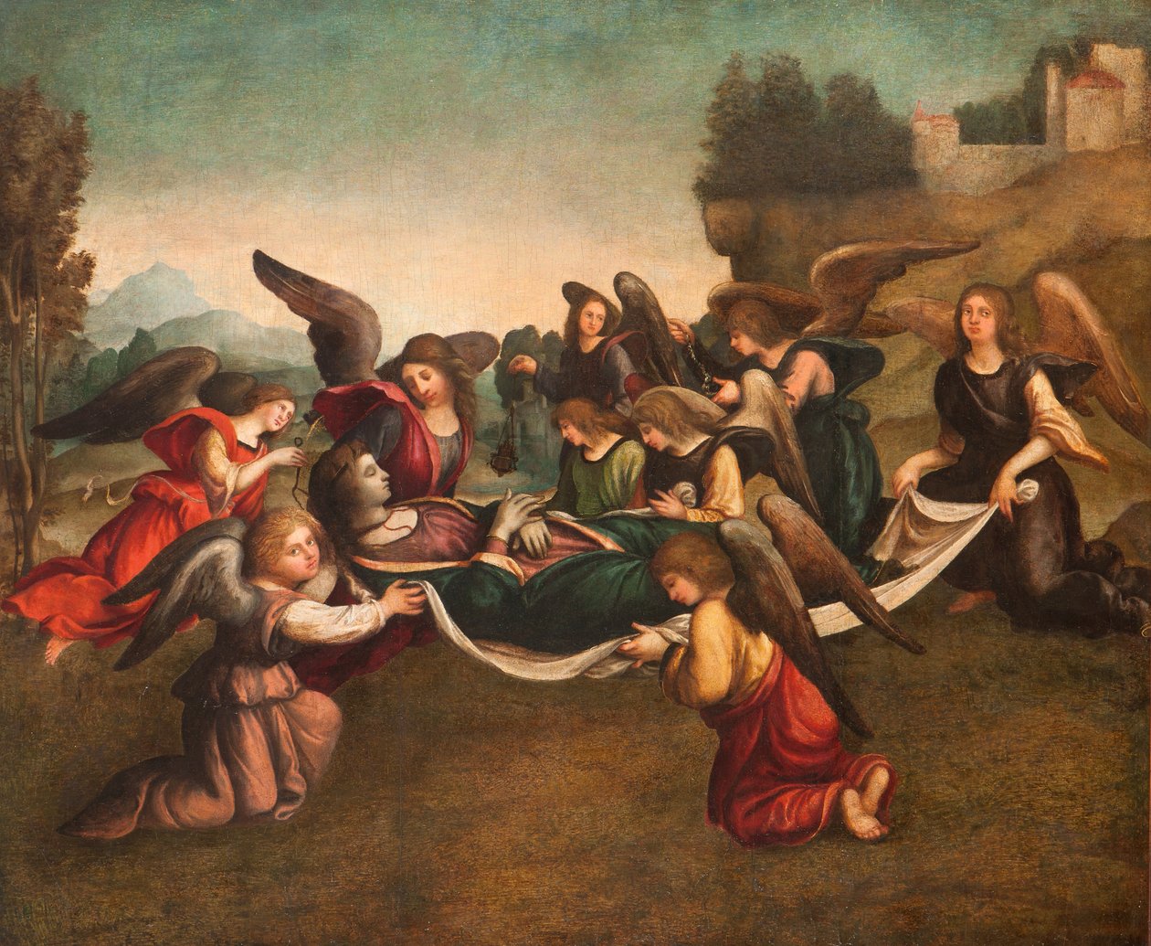 The Funeral of the Virgin (after restoration)