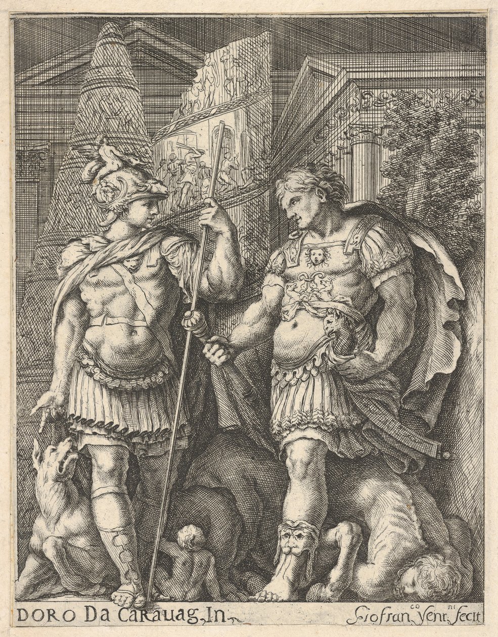 Two Roman Soldiers, 17th century