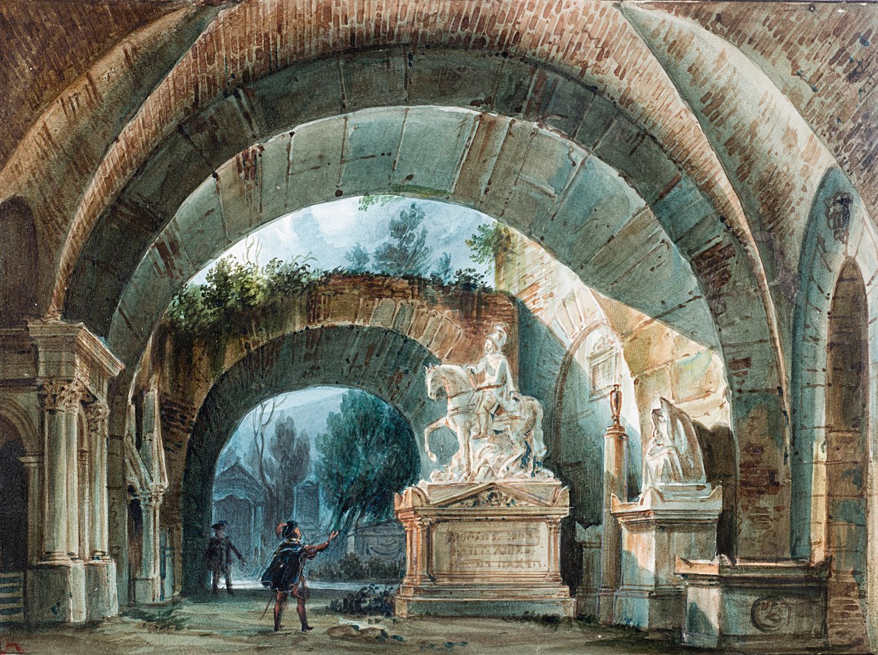 Stage Design for the Opera Don Giovanni by Wolfgang Amadeus Mozart