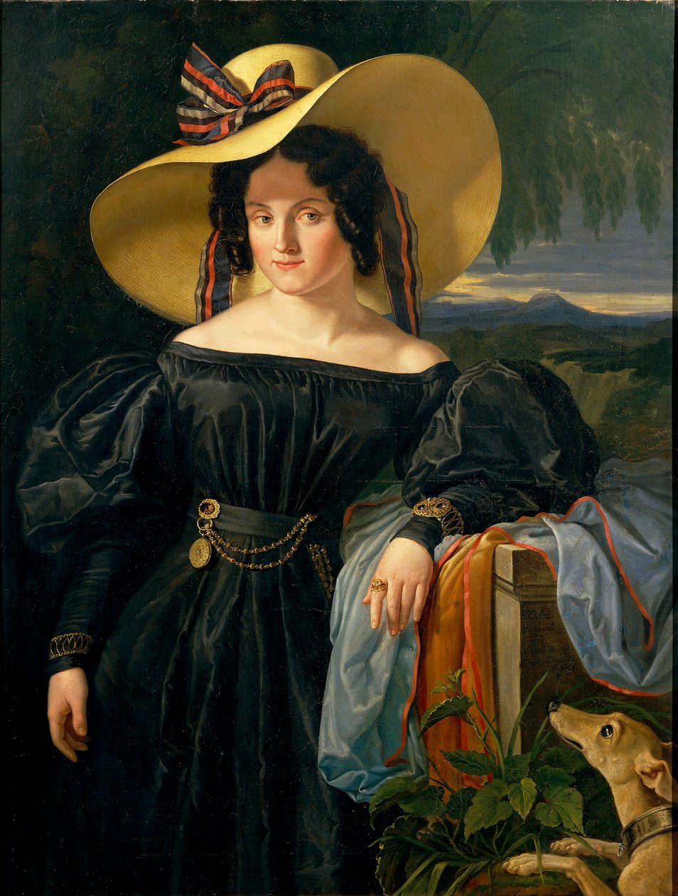Portrait of Carlotta Grifoni by Giuseppe Colzi De Cavalcanti