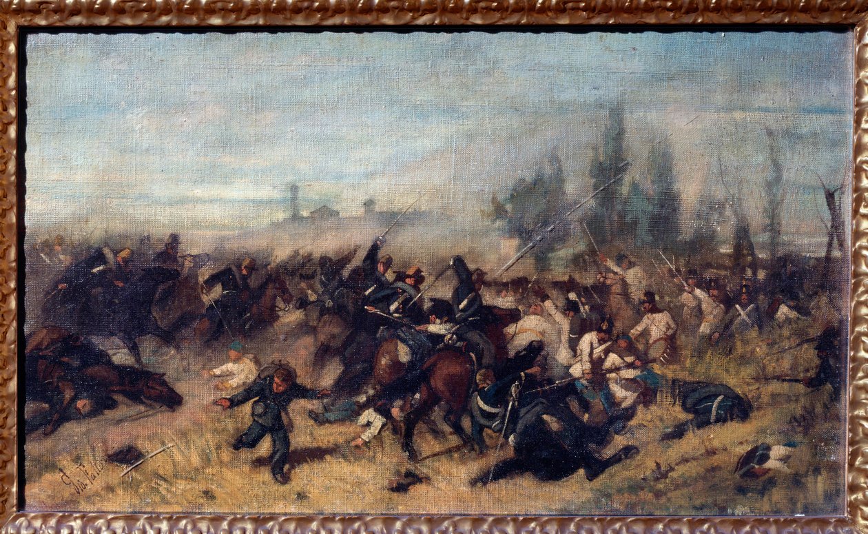 The Charge of the Madonna della Scoperta (Battle of Solferino and San ...
