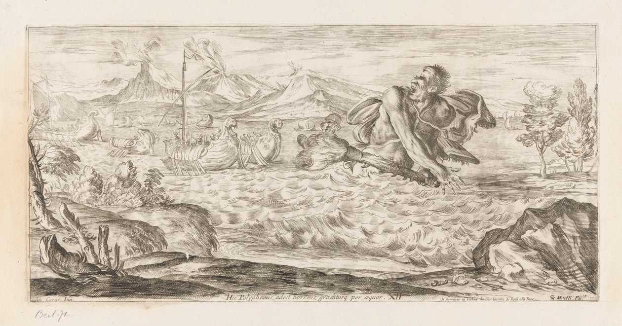 Polyphemus Chasing the Fleet of Aeneas