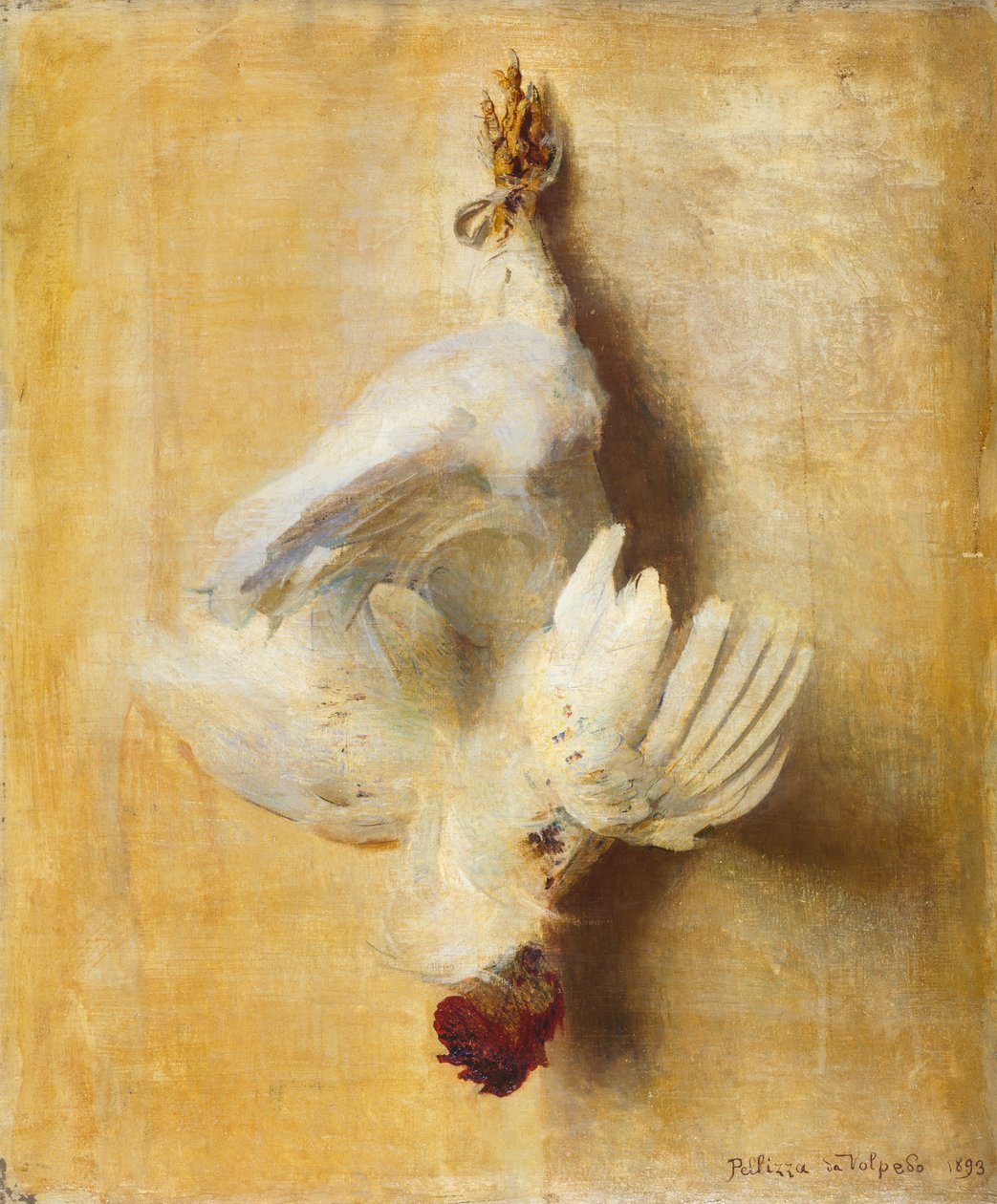 Hanging fowl by Giuseppe Pellizza da Volpedo