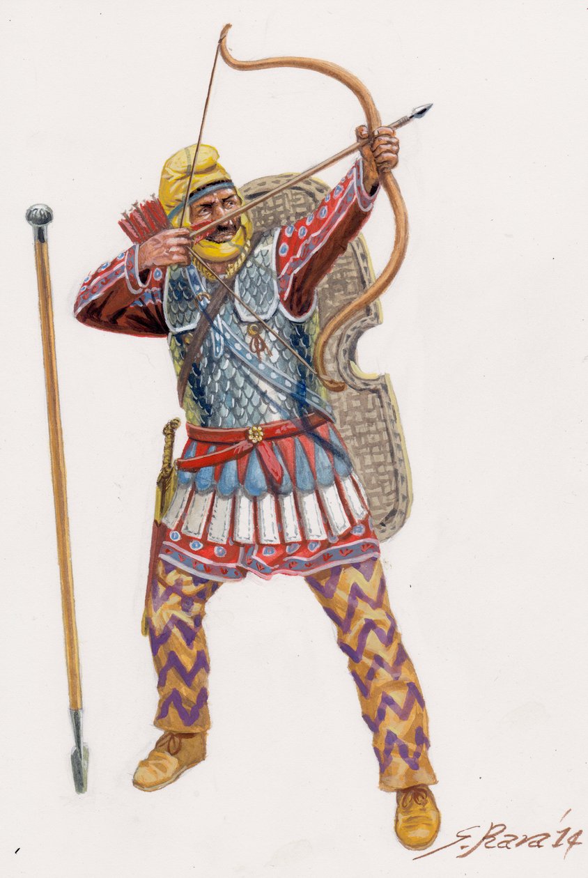 Persian Immortals by Giuseppe Rava: Buy fine art print