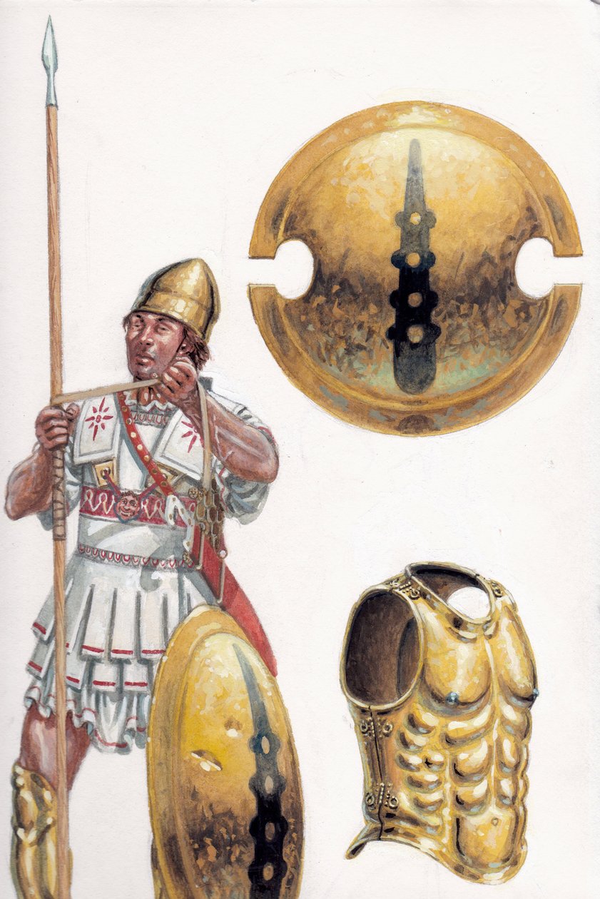 Theban army by Giuseppe Rava: Buy fine art print