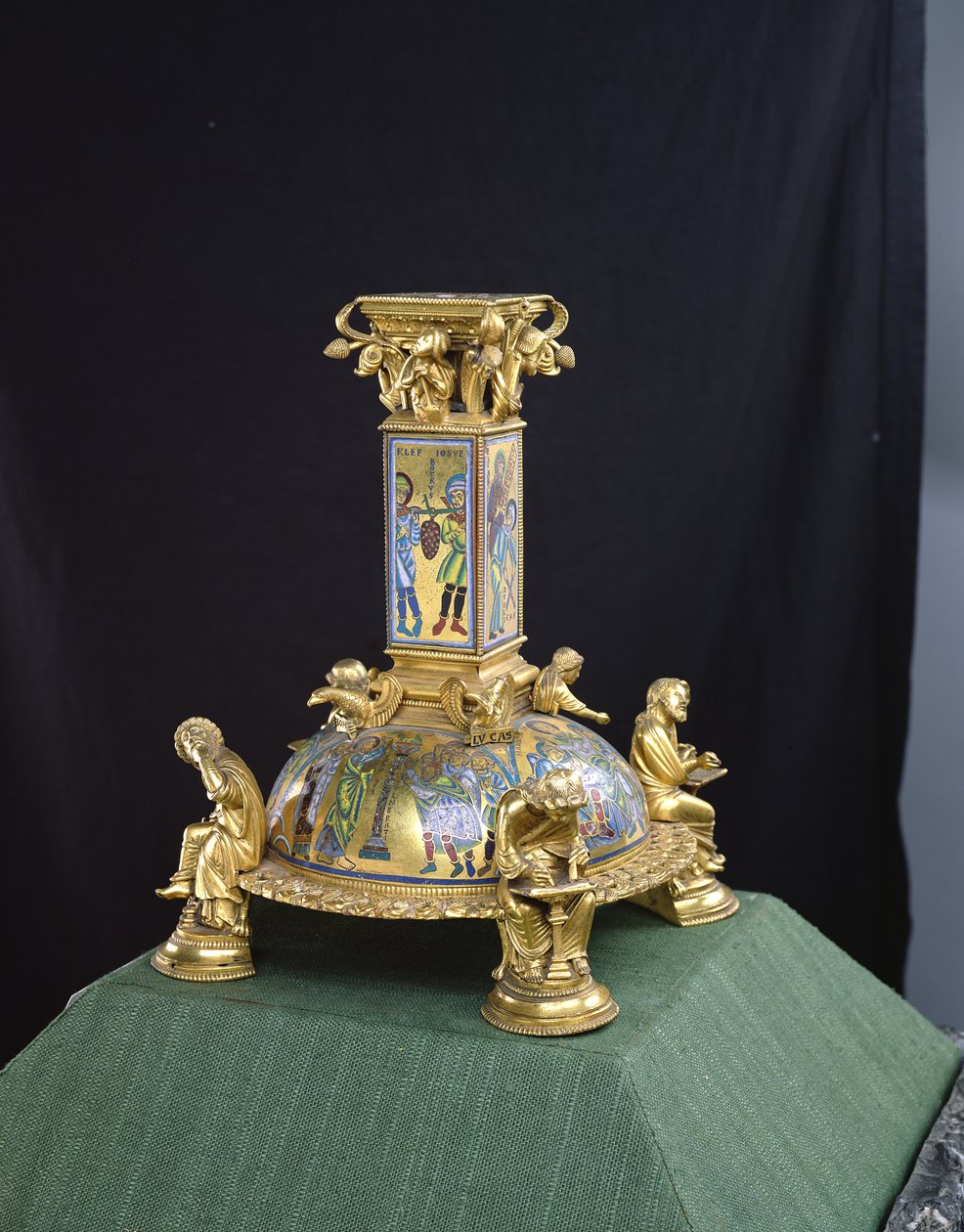 Base of the Cross of St. Bertin, from the Abbaye Saint-Bertin, c.1180