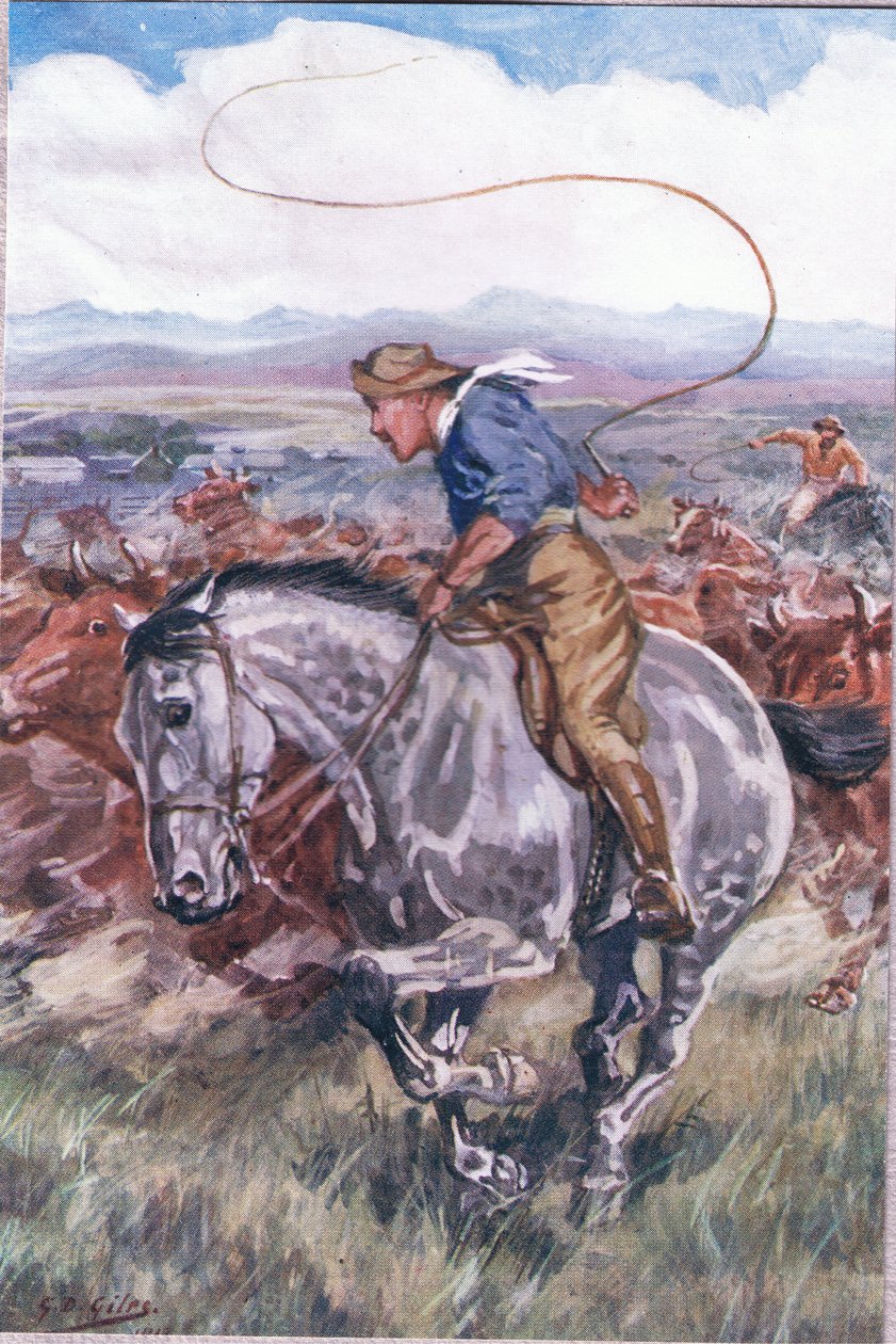 The Sick Stockrider, from Poems of Adam Lindsay Gordon Published by T ...