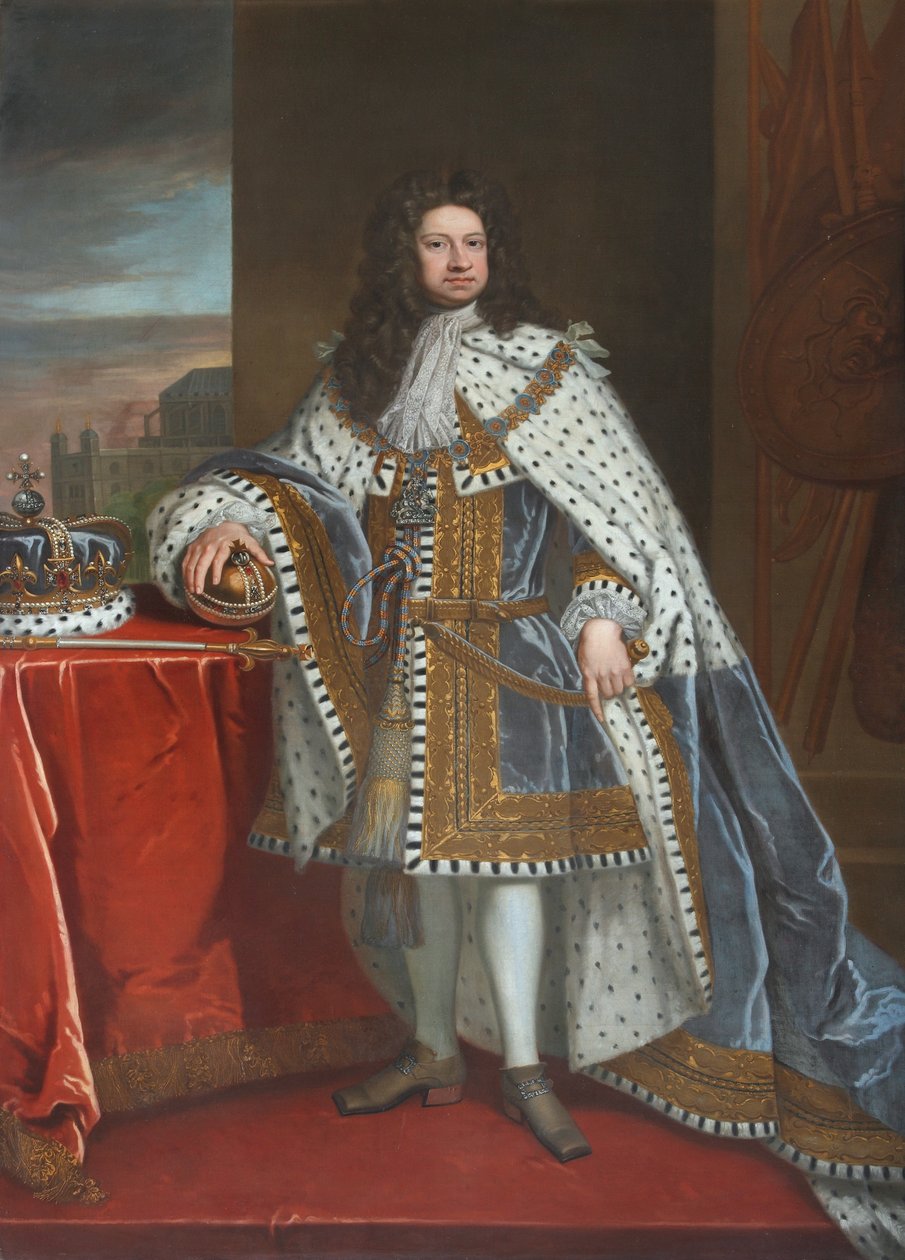 King George I by Godfrey Kneller: Buy fine art print