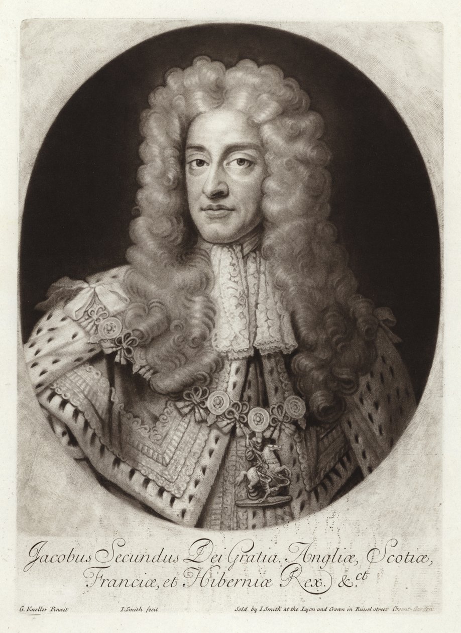 Portrait of King James II of England and Ireland