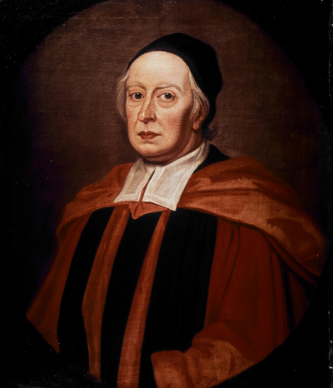 Portrait of John Wallis by Godfrey Kneller: Fine art print