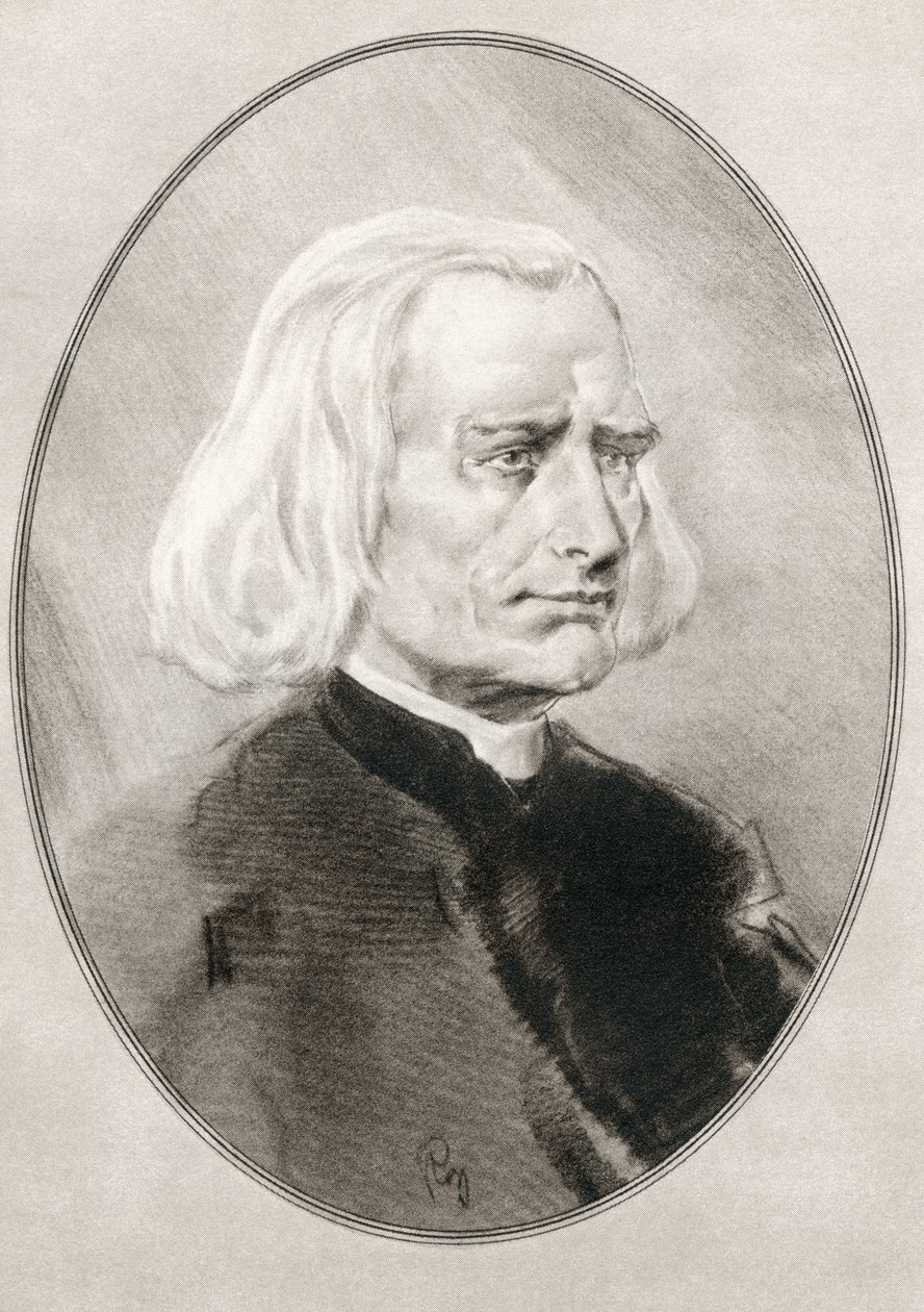 Franz Liszt (from 'Living Biographies of Great Composers')