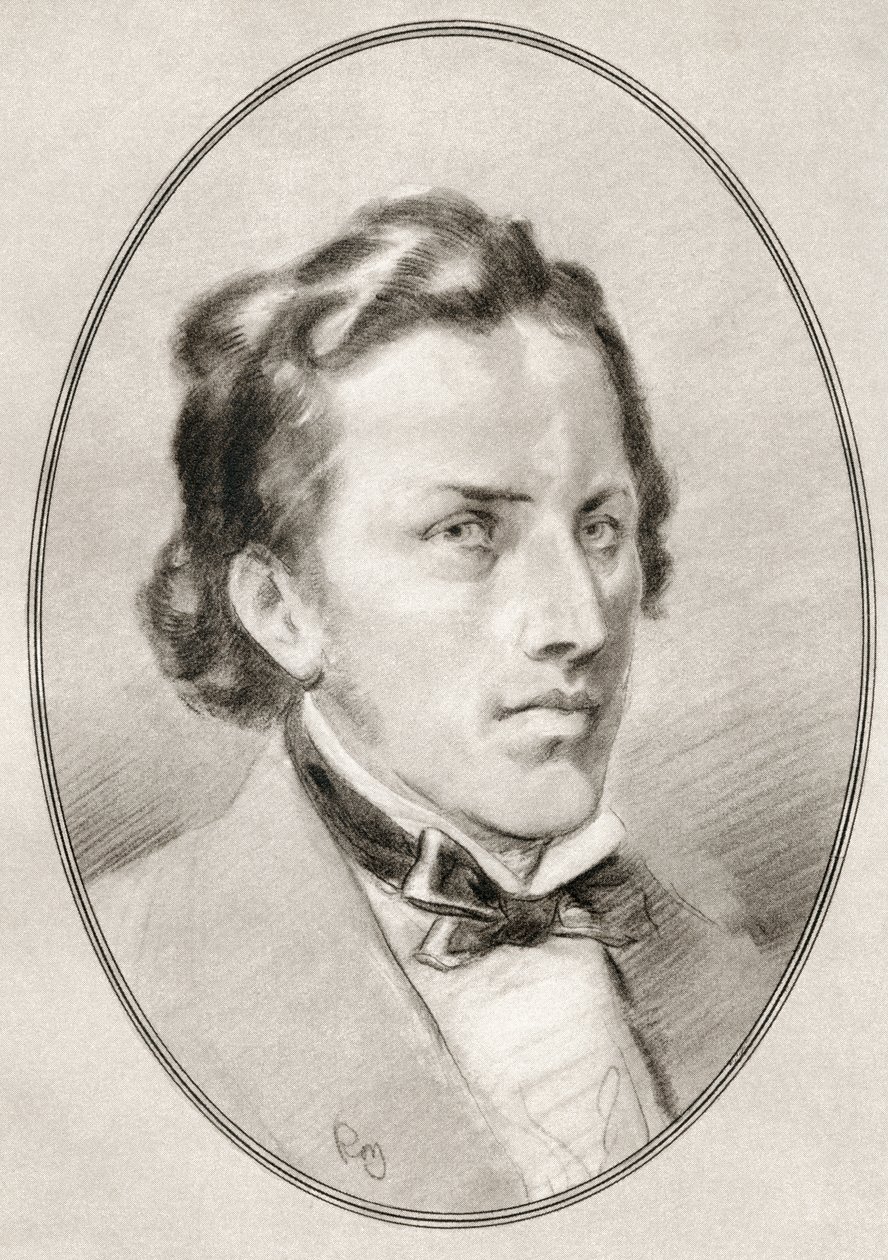 Frederic Francois Chopin (from 'Living Biographies of Great Composers')
