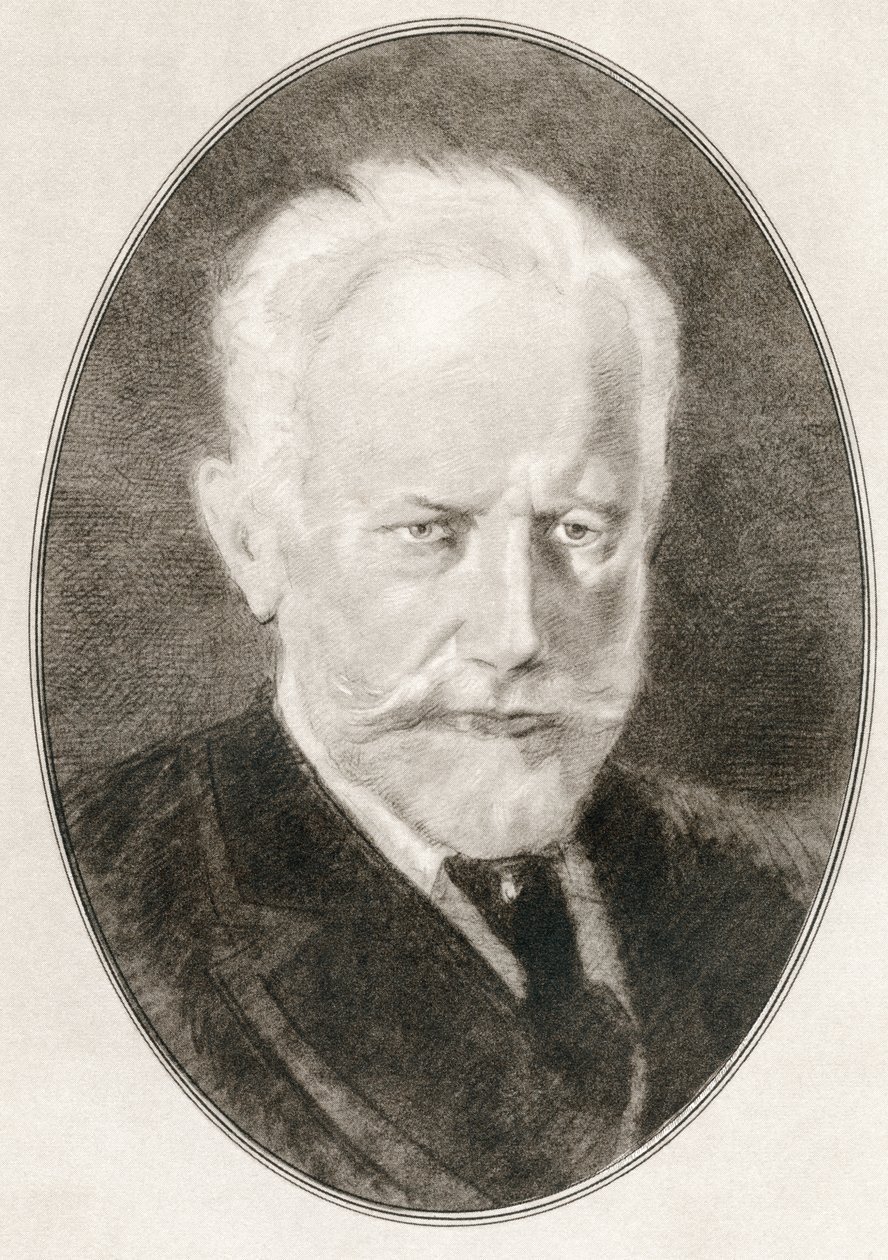 Pyotr Ilyich Tchaikovsky, from Living Biographies of Great Composers