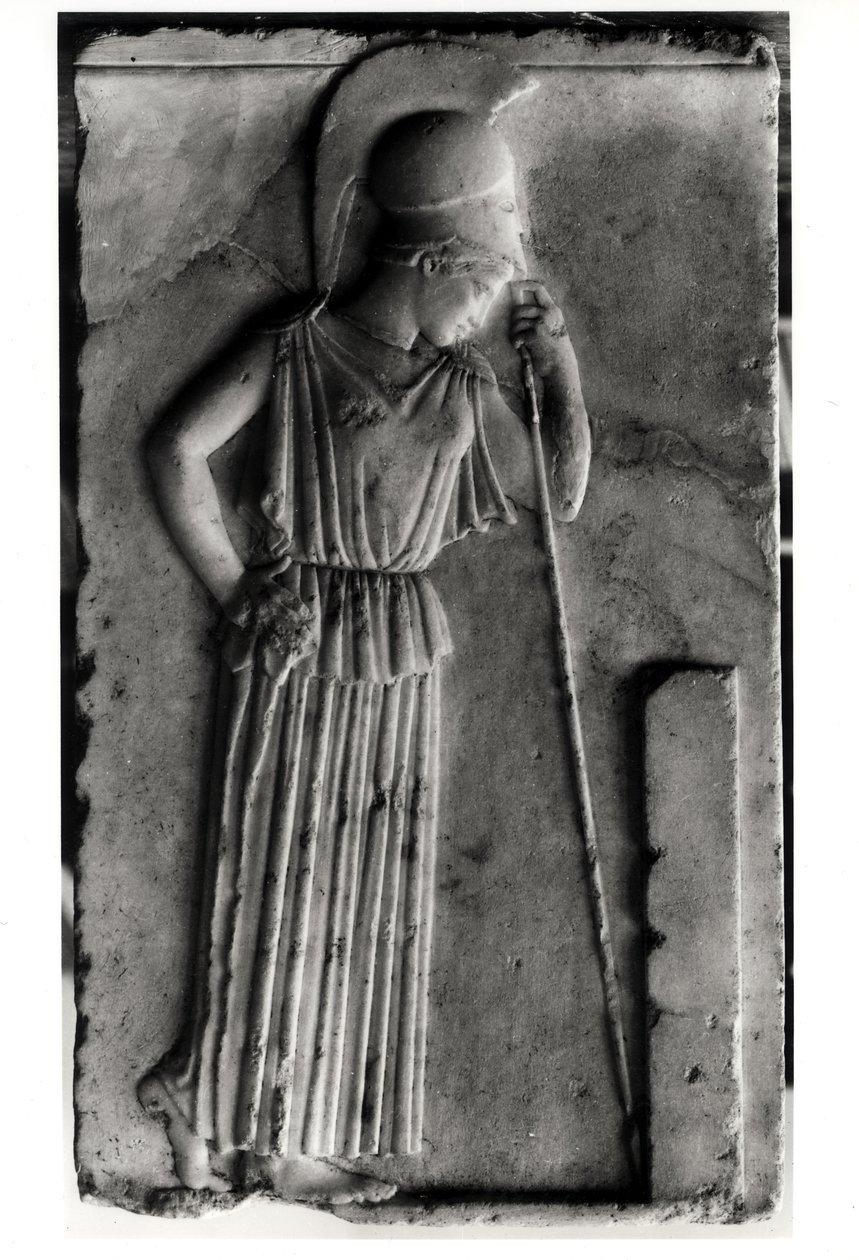 Relief of the Mourning Athena by Greek: Buy fine art print