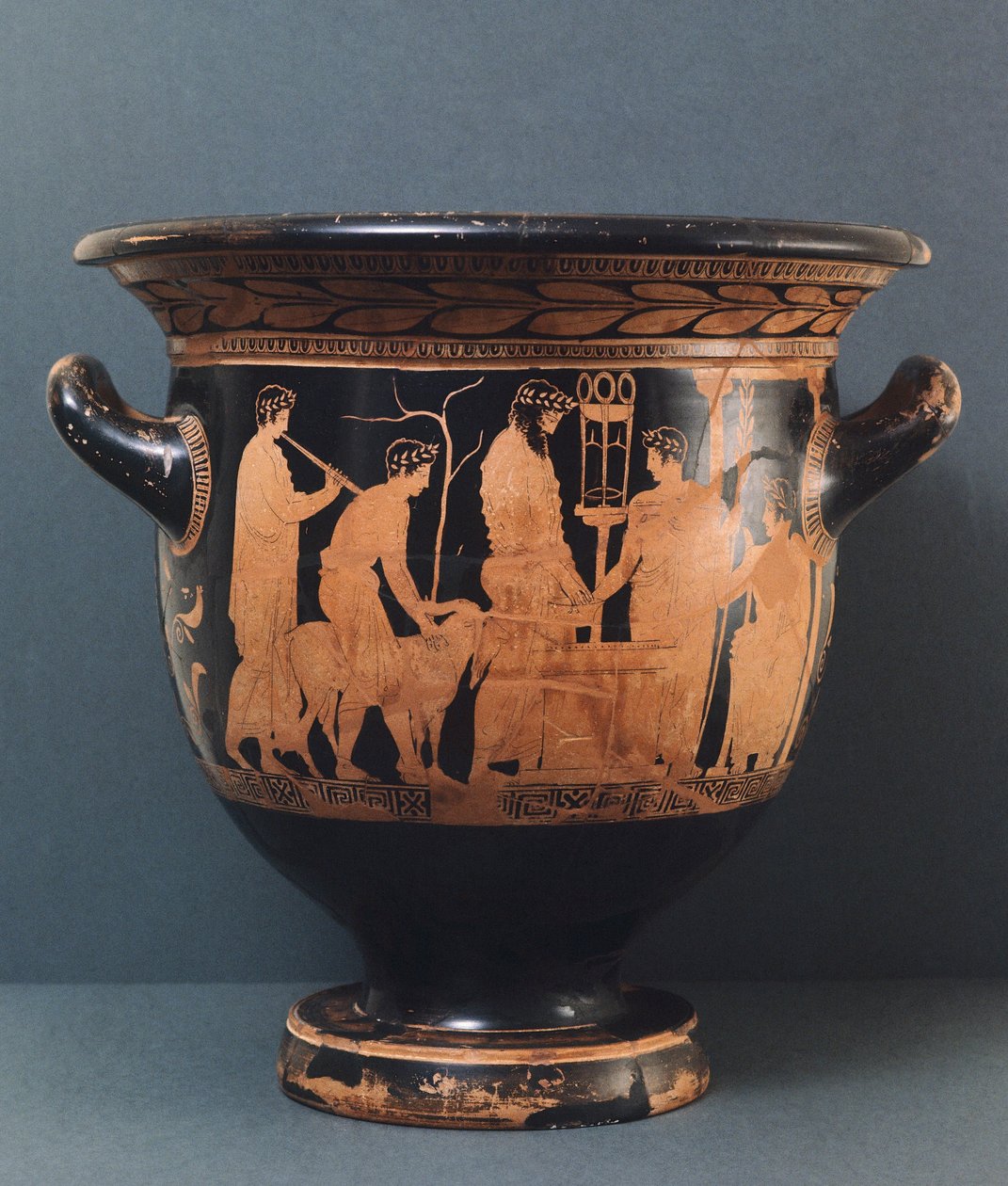 Attic Vase by Kleophon Painter by Greek: Fine art print