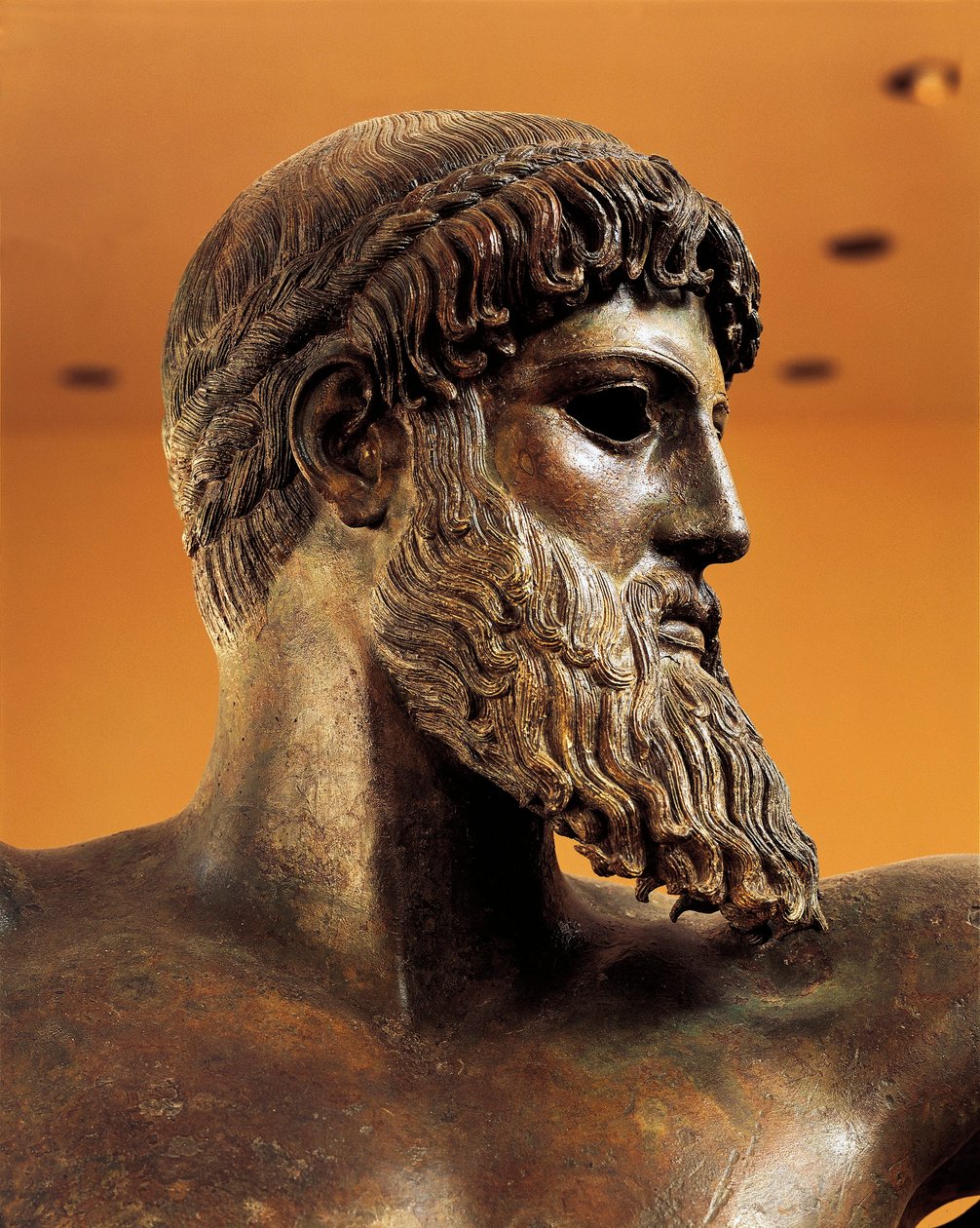 Bronze statue of Poseidon from Cape Artemision