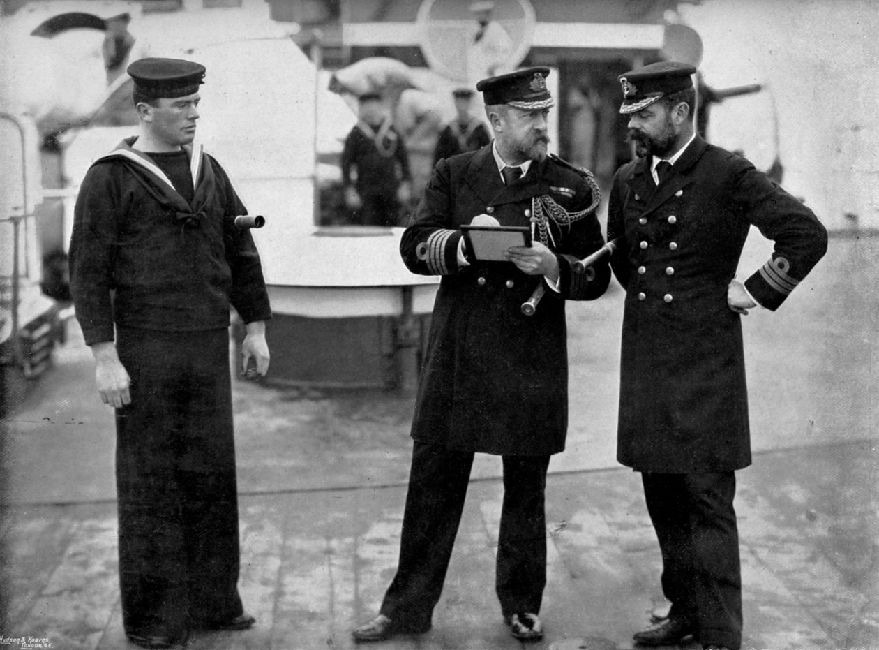 A Message for the Captain of the Battleship HMS Magnificent, 1896