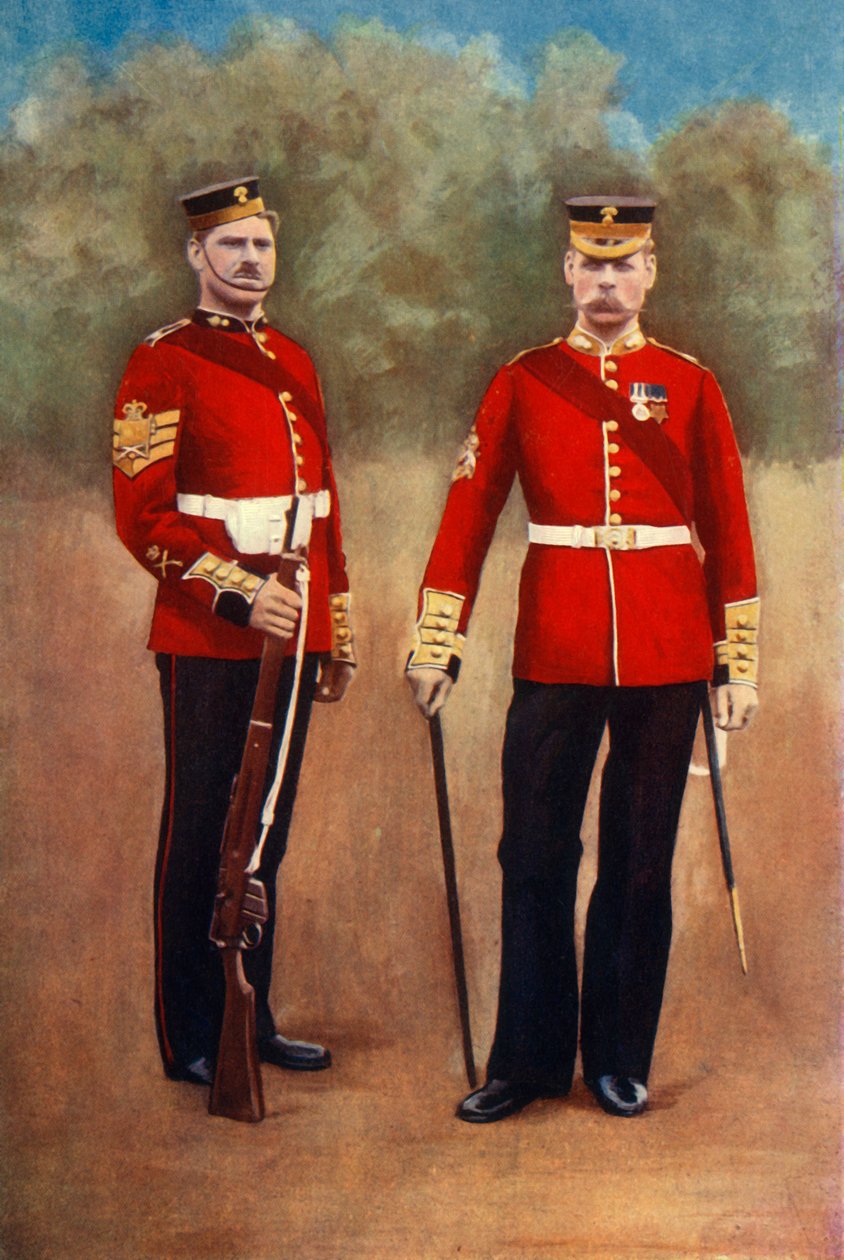 The Grenadier Guards Colour-Sergeant & Sergeant-Major