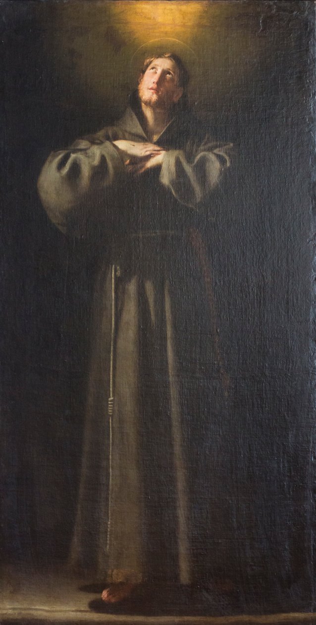 St Francis by Guido Cagnacci: Buy fine art print