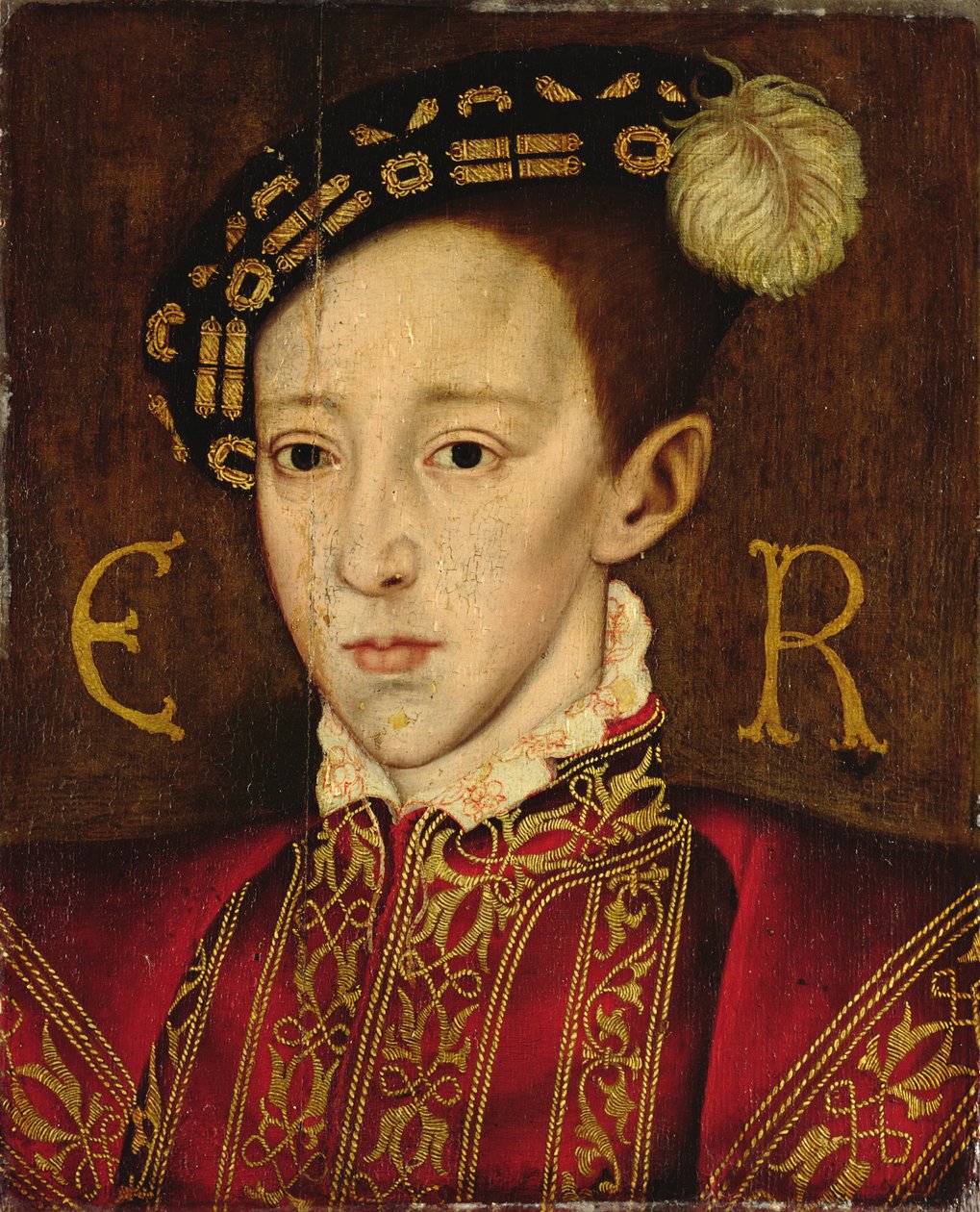 Portrait of Edward VI (1537-53) by Guillaume Scrots