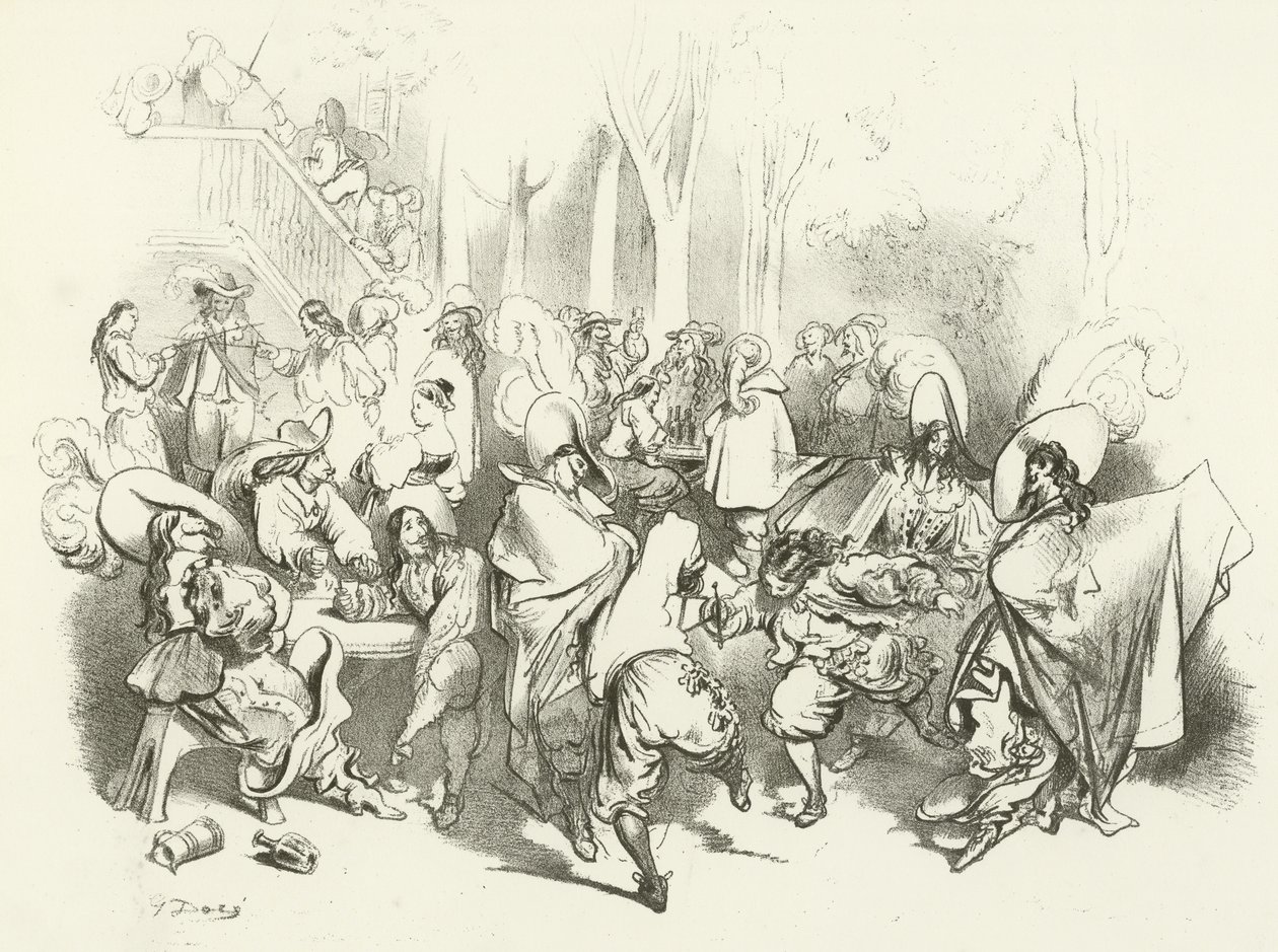 After Richelieu's Decree Against Duelling by Gustave Dore
